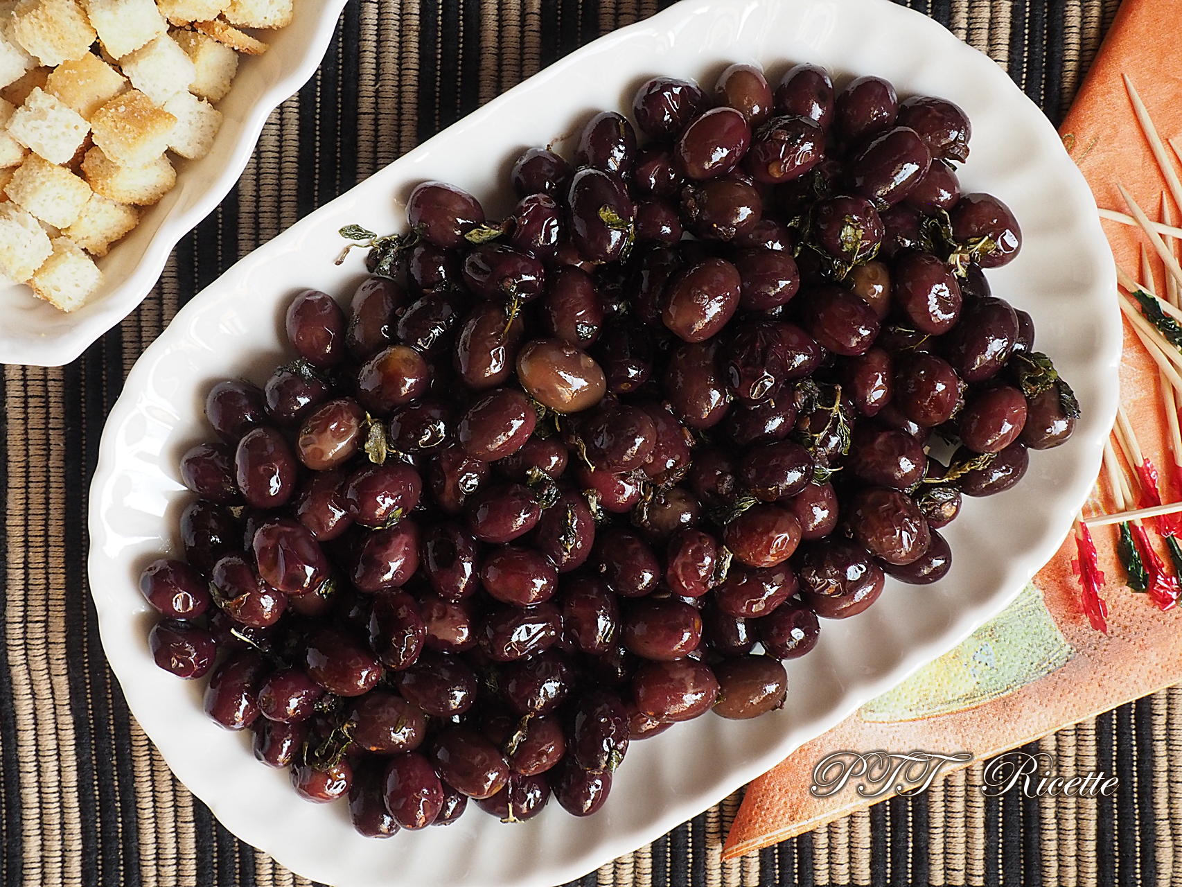 Olive da olio alla nepitella - PTT Ricette